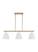 Joss & Main Stephens 3 - Light Dimmable Modern Linear Chandelier ...