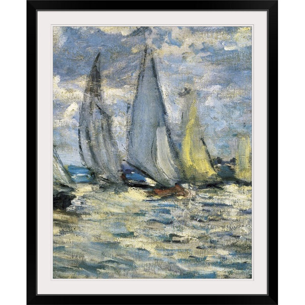 The Twillery Co.® 'The Regatta at Argenteuil' by Claude Monet Painting ...