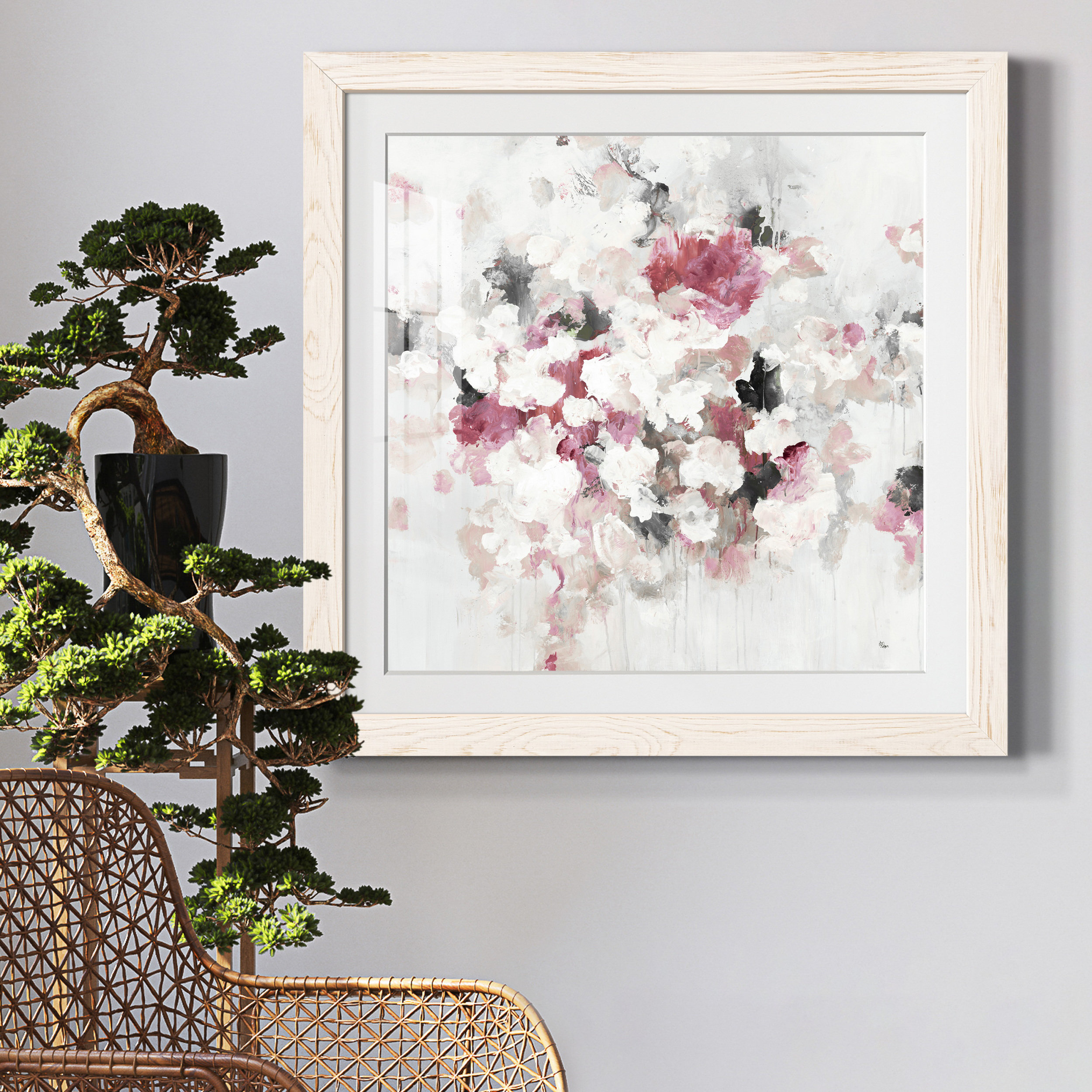 Red Barrel Studio FLORAL MUSE IV V1 Floral Muse IV V1 - Picture Frame ...