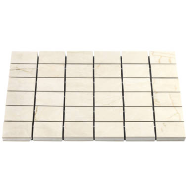 Tile & Mosaic Depot 2" x 2" Marble Grid Mosaic Wall & Floor Tile | Wayfair