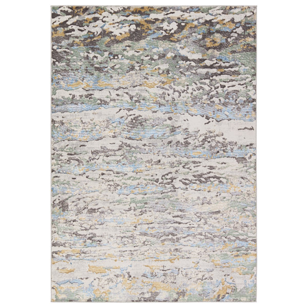 17 Stories Abstract Rug | Wayfair