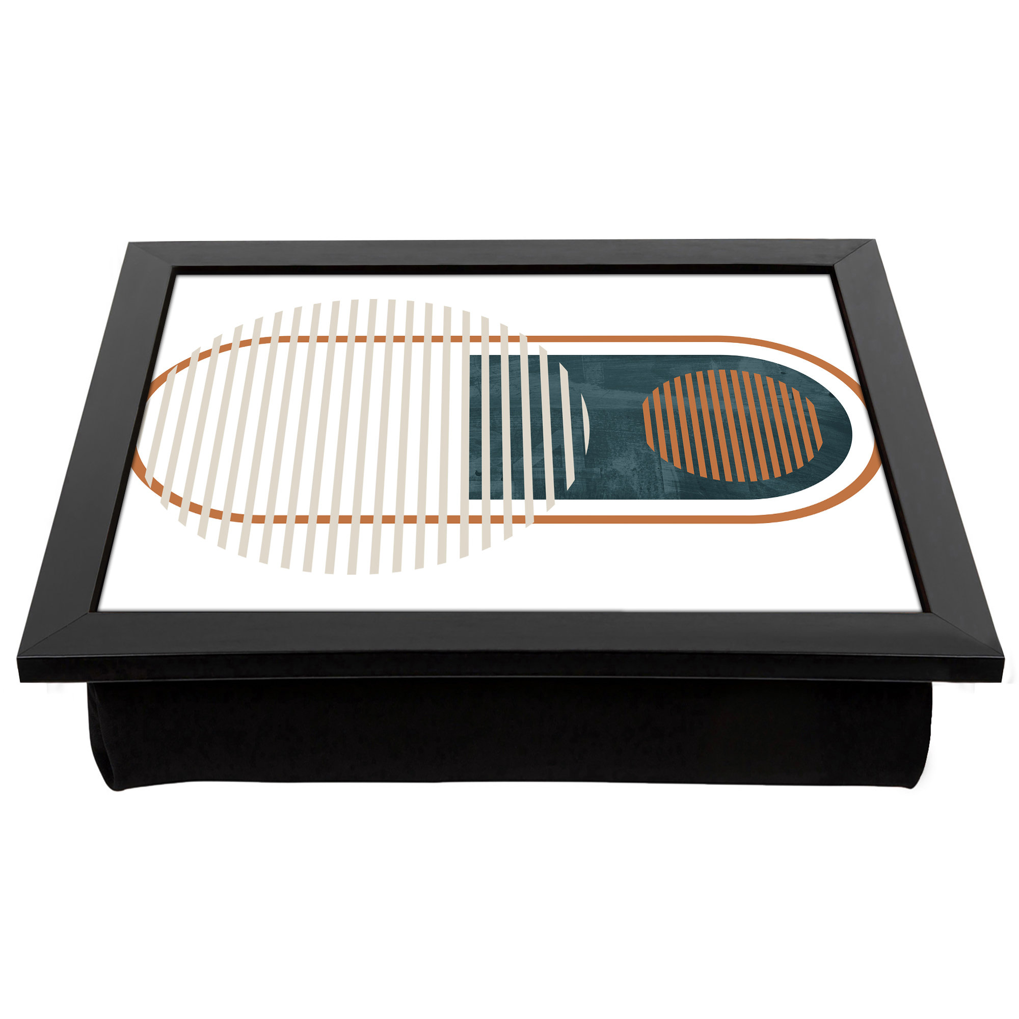 George Oliver Composition 1 Lap Tray with Cushion | Wayfair.co.uk