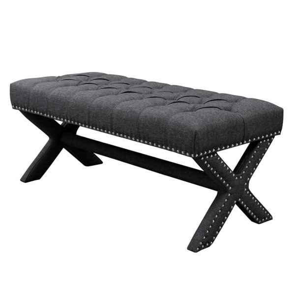 Wildon Home® Nillo Upholstered Bench | Wayfair