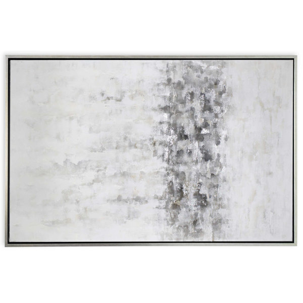 Orren Ellis 'Winter Storm' Framed Painting on Wrapped Canvas & Reviews ...