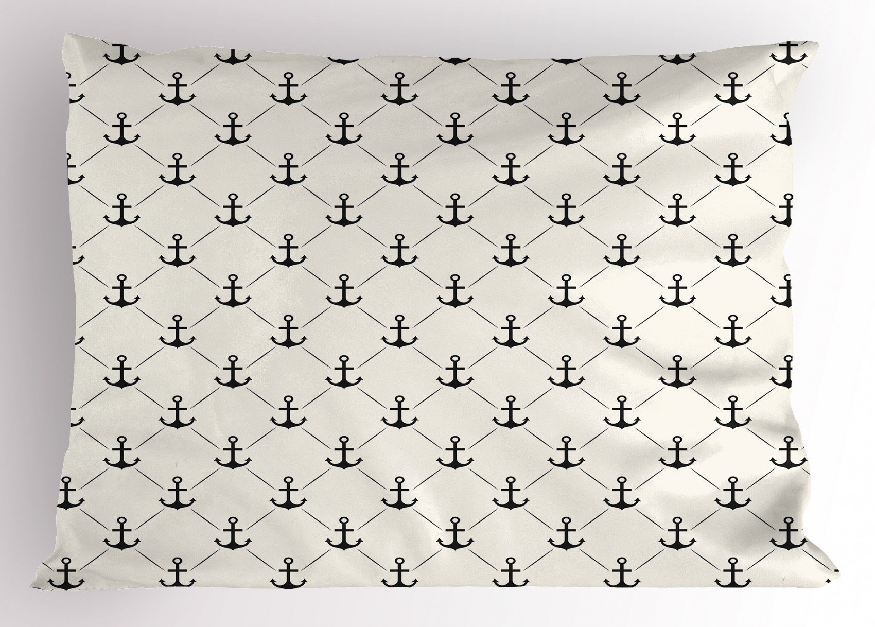 Ambesonne Retro Anchor Sham | Wayfair