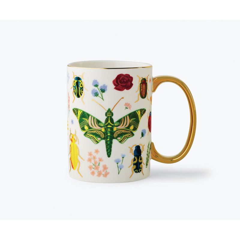Rifle Paper Co. Porcelain Coffee Mug & Reviews | Wayfair