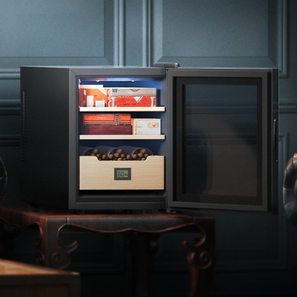 Mint Pantry 33L Electric Cigar Humidors For 280 Counts,Cooling&Heating ...