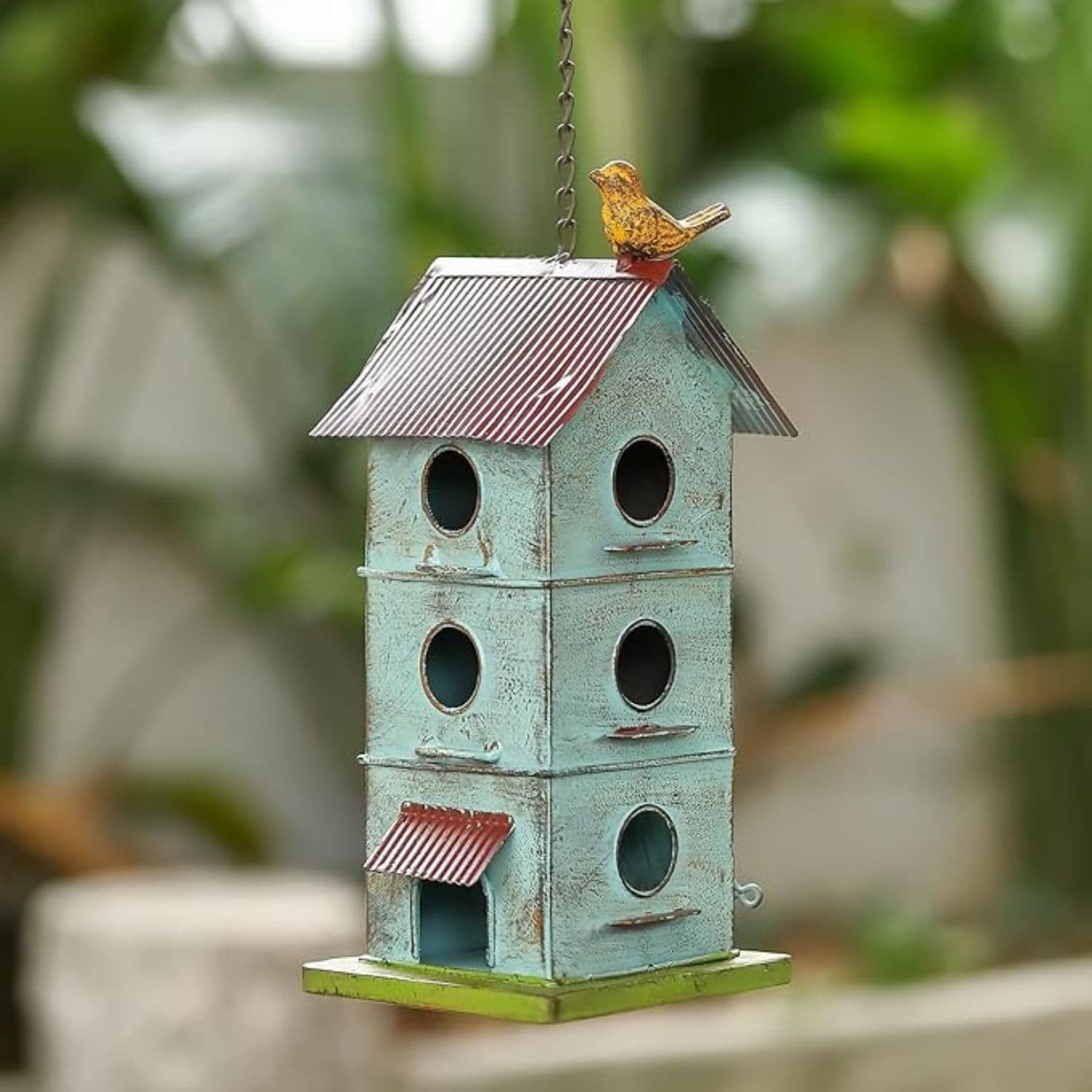 Ophelia & Co. 6-Hole Outdoor Hanging Bird Houses - Wayfair Canada