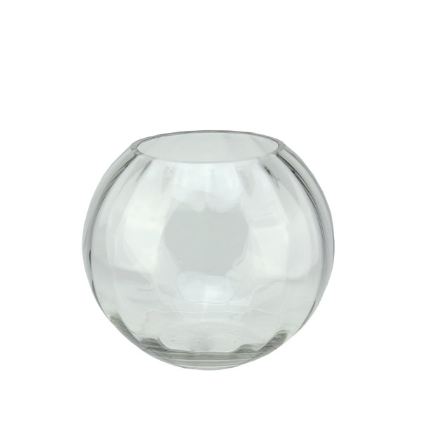 Northlight Clear Transparent Contemporary Segmented Round Glass Bowl ...
