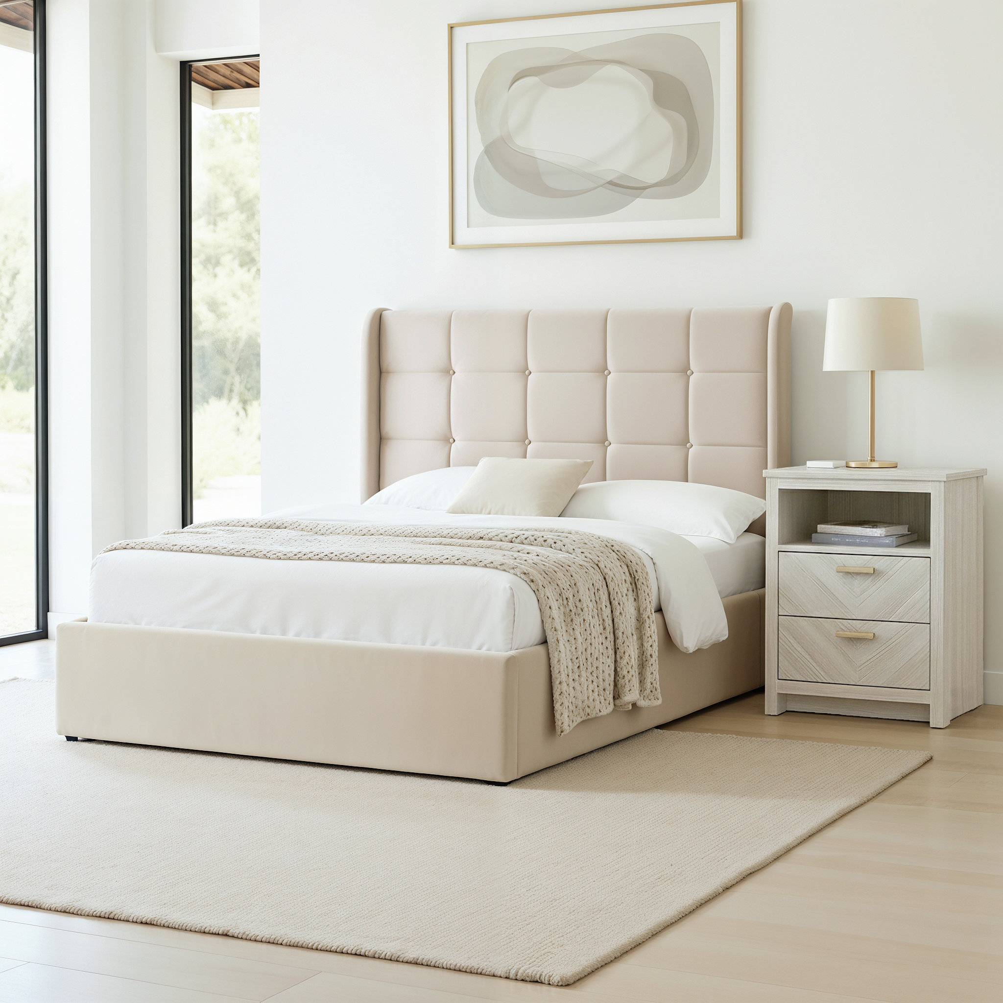 DREAMWELL Ruby Ottoman Bed 2 Piece Bedroom Set & Reviews | Wayfair.co.uk