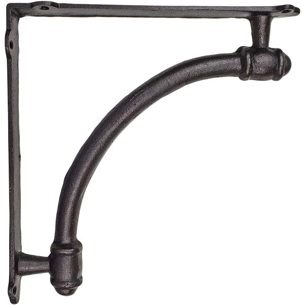 Williston Forge Jacksonville Half Round Bracket & Reviews | Wayfair