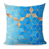 Wayfair | Blue Geometric Throw Pillows You'll Love in 2024
