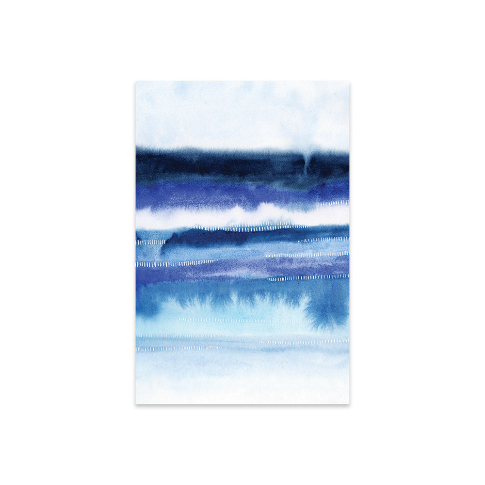 Ivy Bronx Shorebreak Abstract II by Grace Popp - Unframed Graphic Art ...
