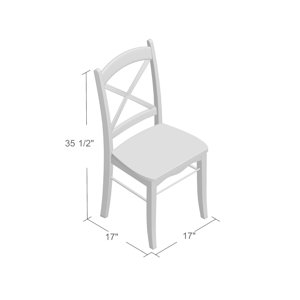 Loon Peak® Allis Solid Wood Dining Chair & Reviews | Wayfair