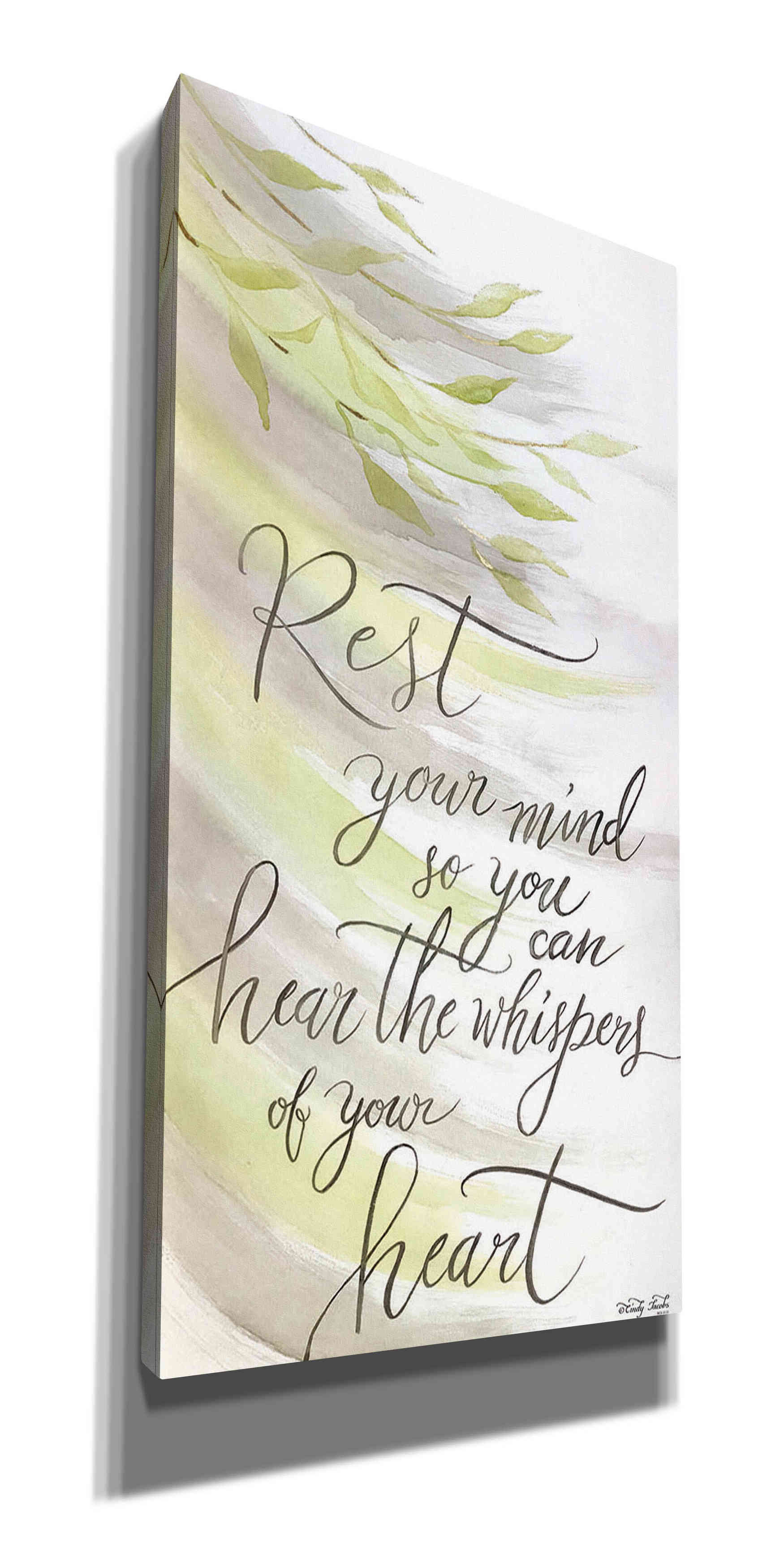 Trinx Epic Graffiti 'Rest Your Mind' By Cindy Jacobs, Ca Rest Your Mind ...