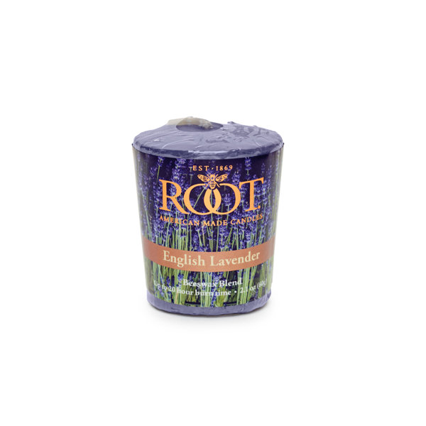 Root Candles Root English Lavender Scented Votive Candle | Wayfair