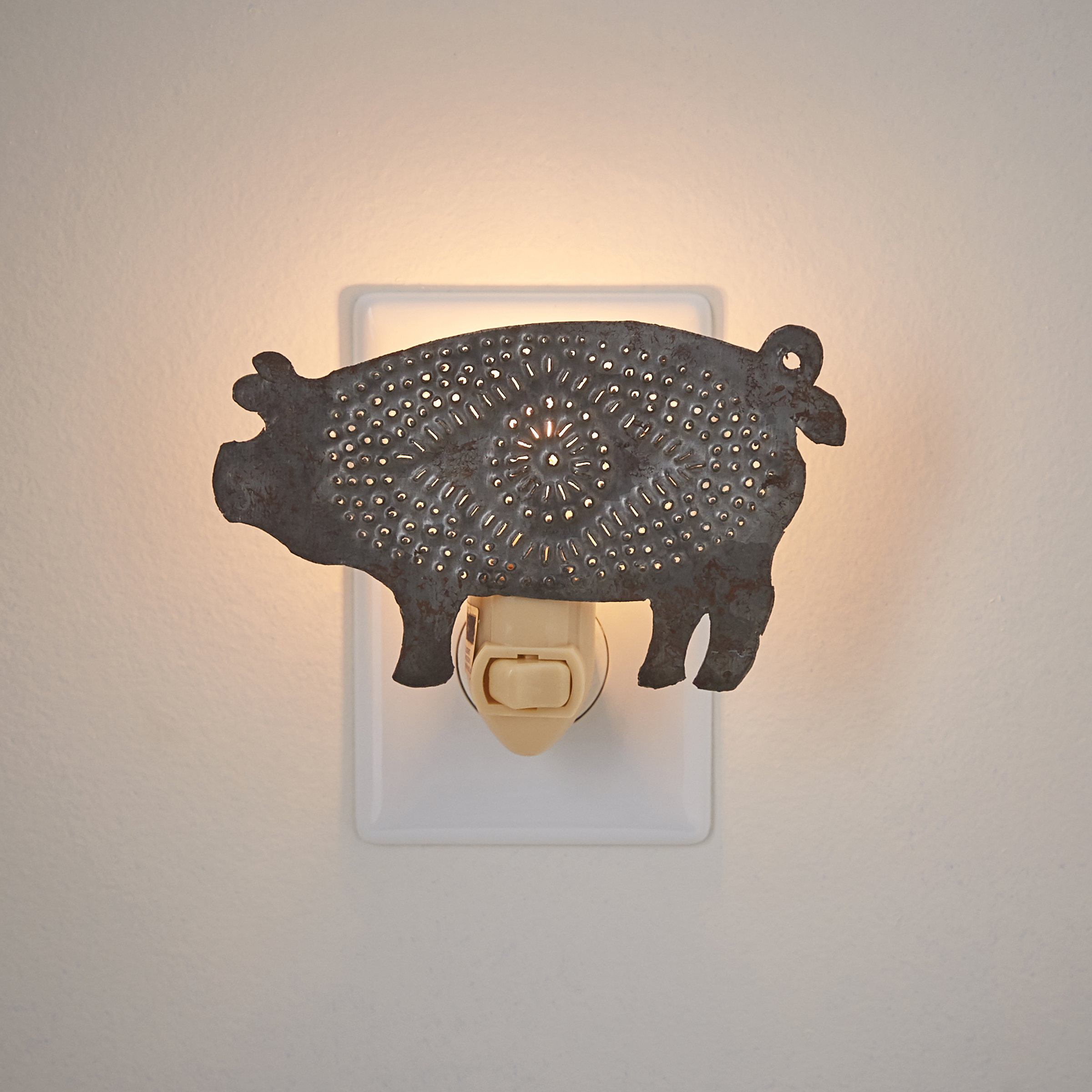 Park Designs Pig Night Light | Wayfair