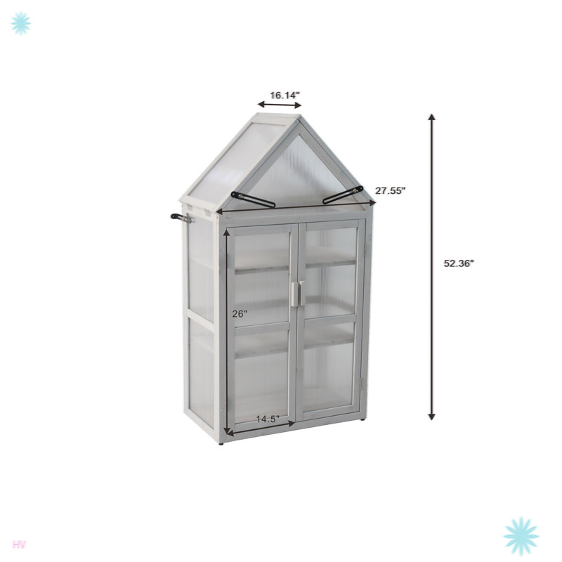 HomeViewto Mini Greenhouse Kit - Outdoor Plant Stand For Outside ...