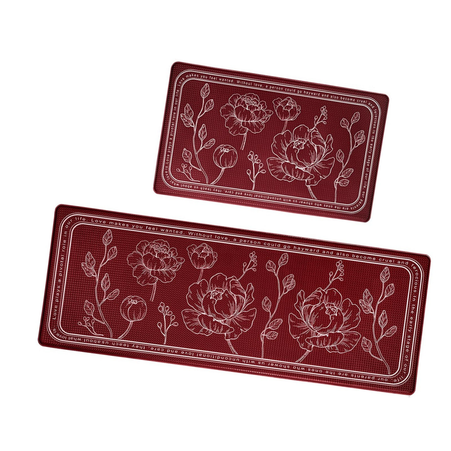 Red Barrel Studio Rose Cushioned Soft Kitchen Decor Mat - Wayfair Canada