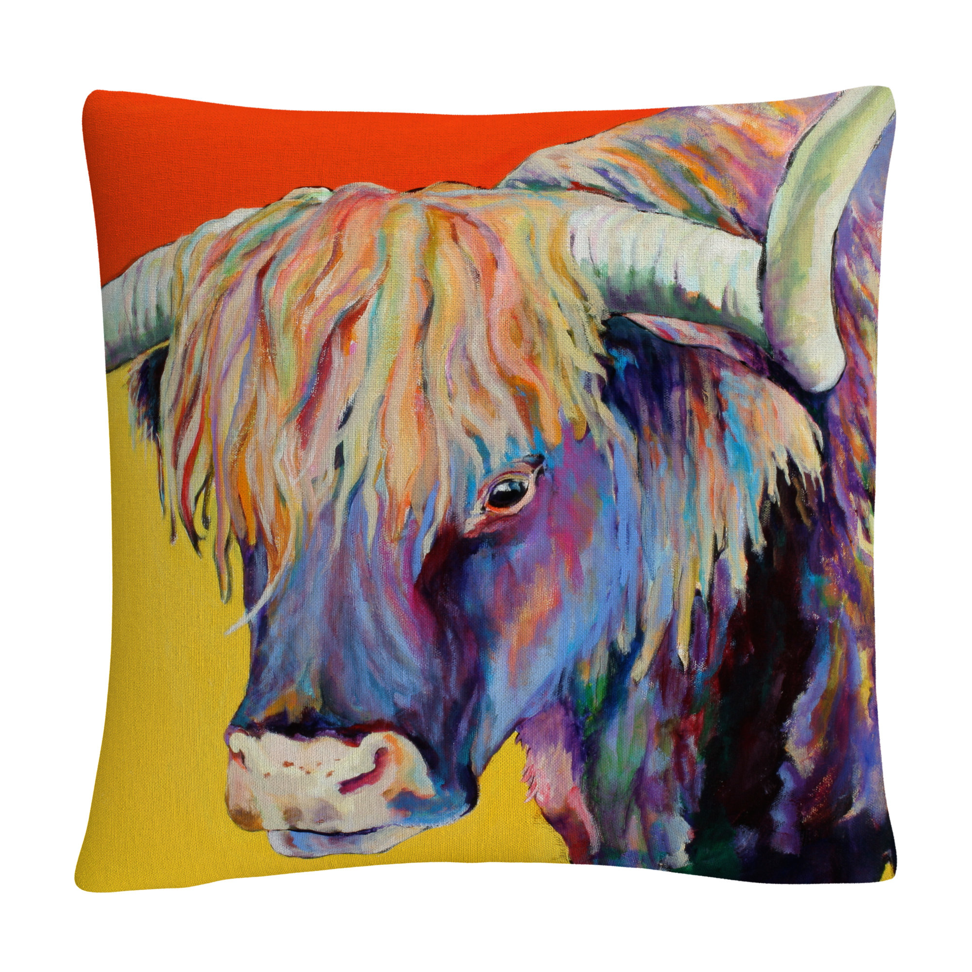 Trademark Fine Art Pat Saunders-White Scotty Throw Pillow | Wayfair