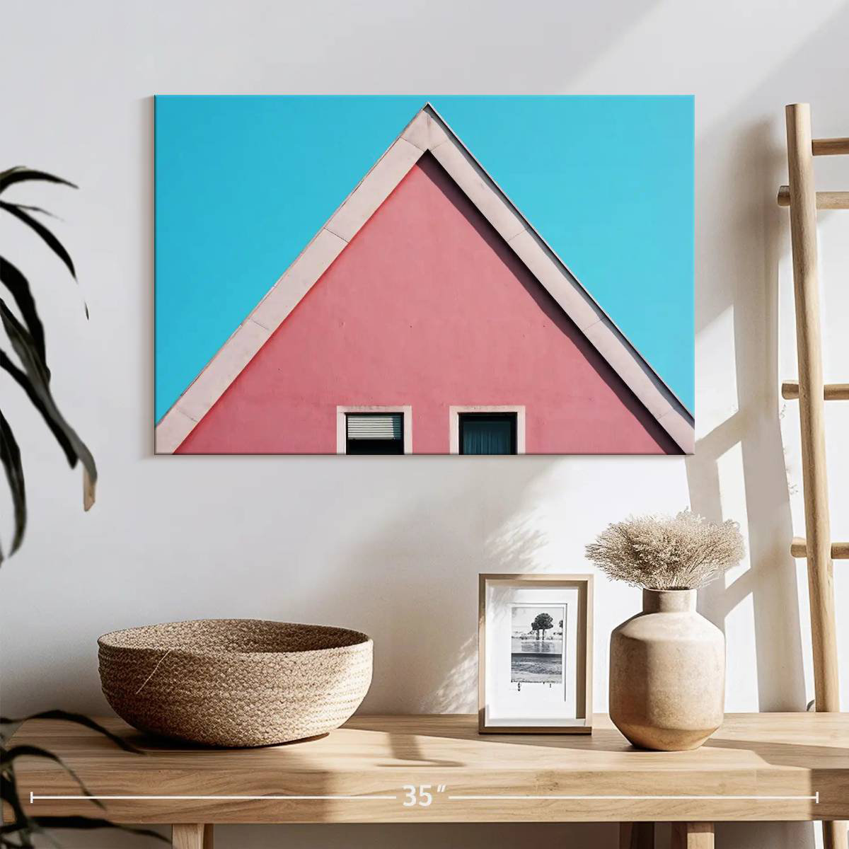 Ebern Designs Lilie Stunning Pink Building | Wayfair