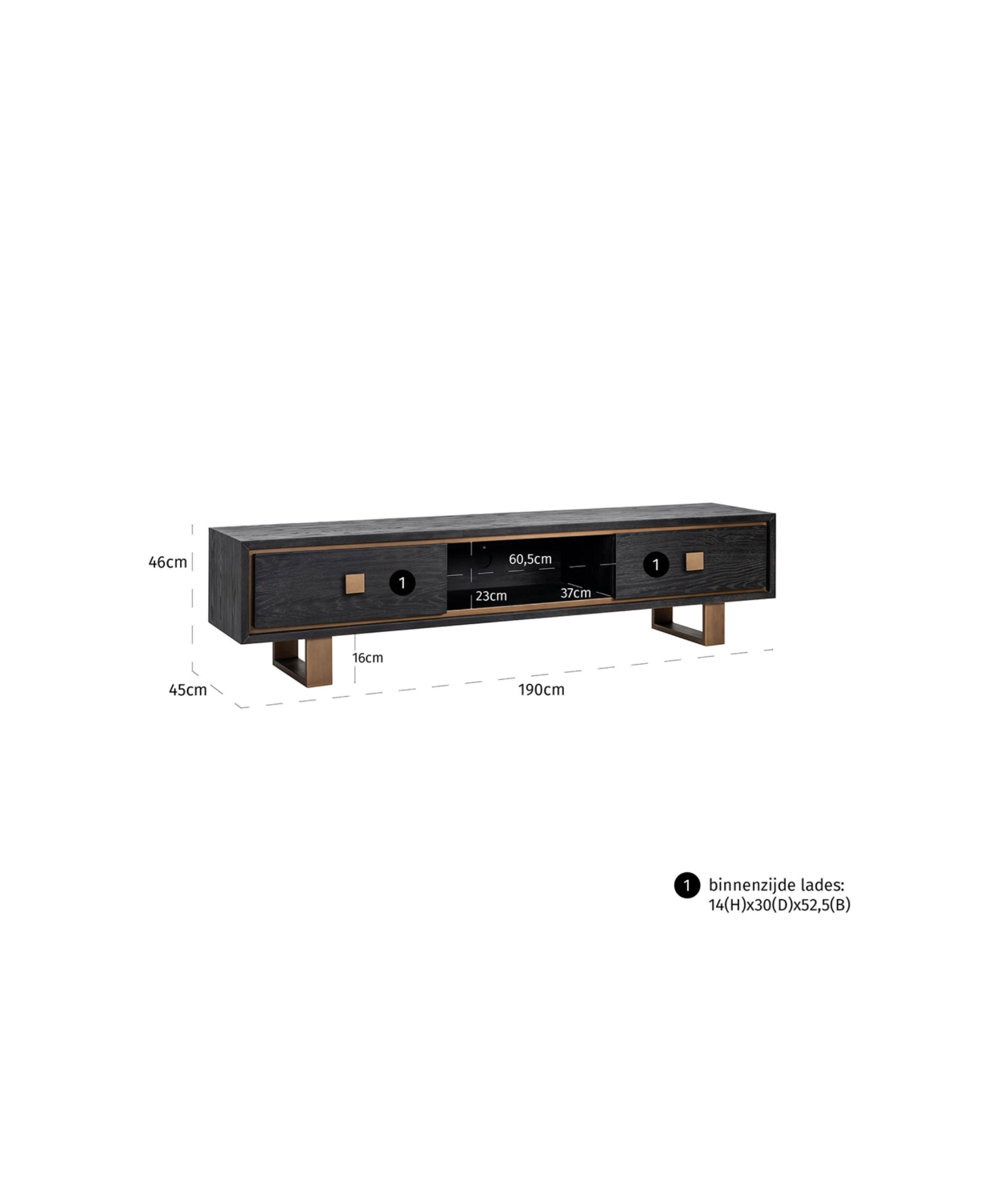 OROA Hunter TV Stand for TVs up to 70" | Perigold