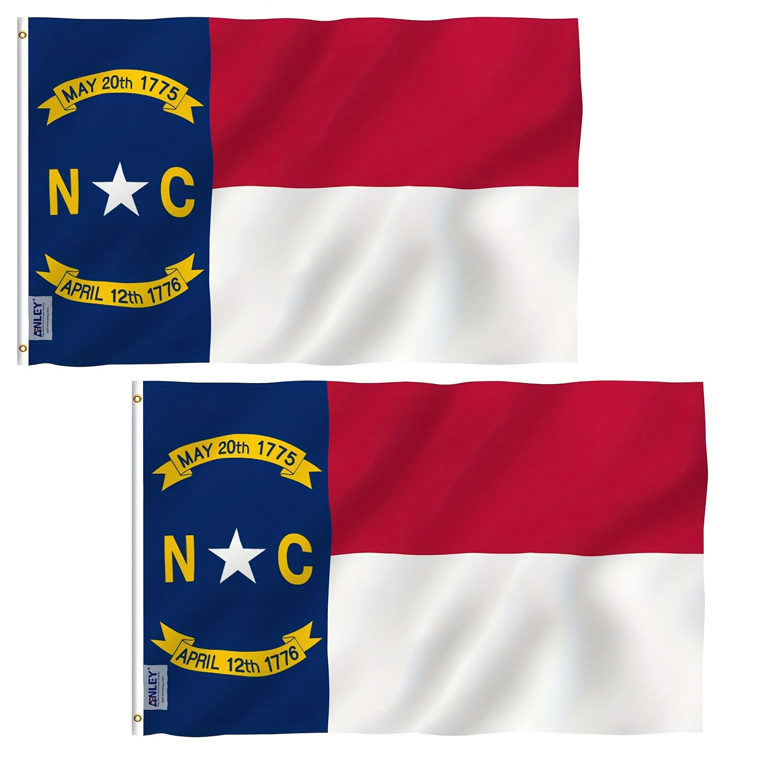 ANLEY Fly Breeze 3x5 Foot North Carolina State Polyester Flag - North ...