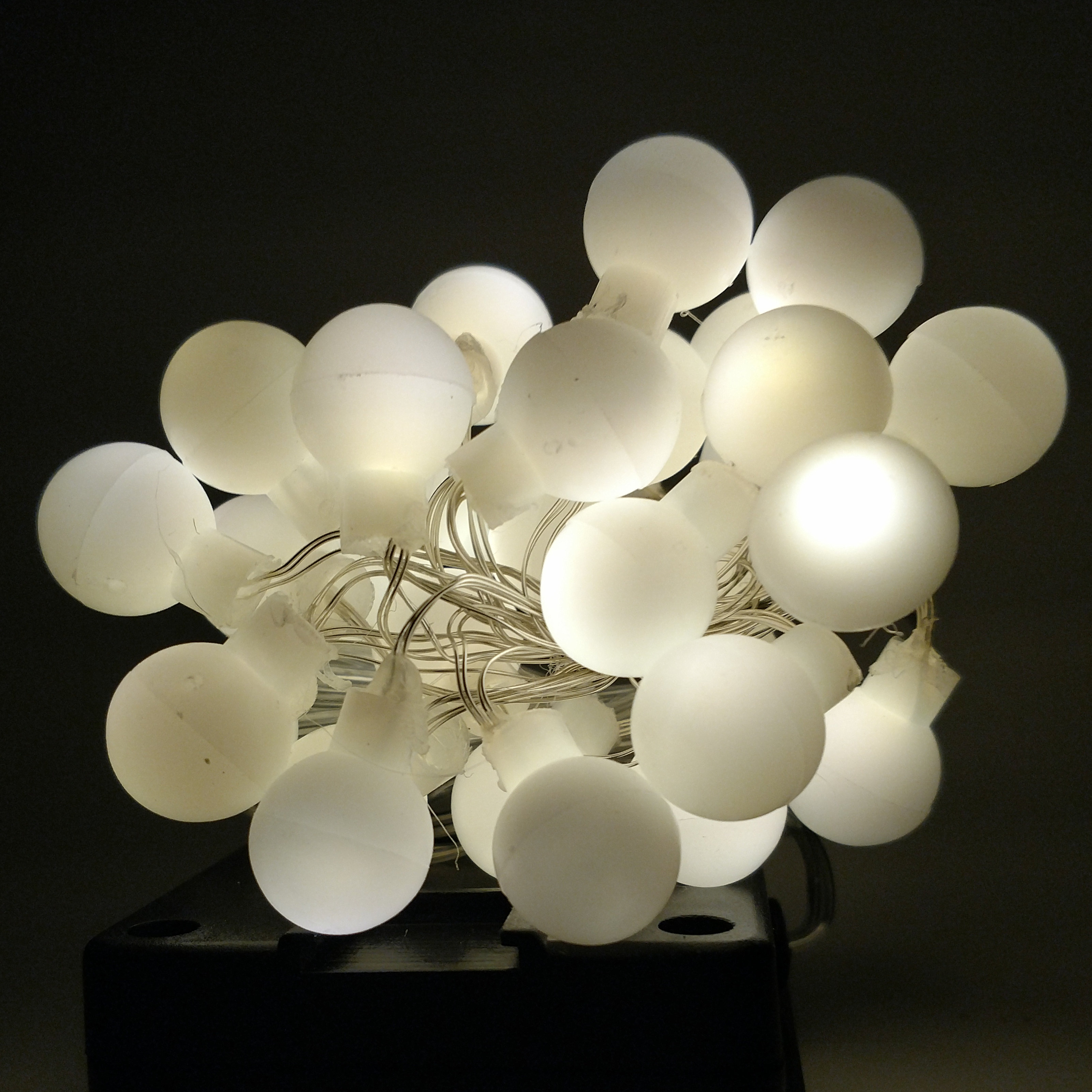 Arlmont & Co. 8' Outdoor Solar Powered 30 - Bulb Novelty String Light ...