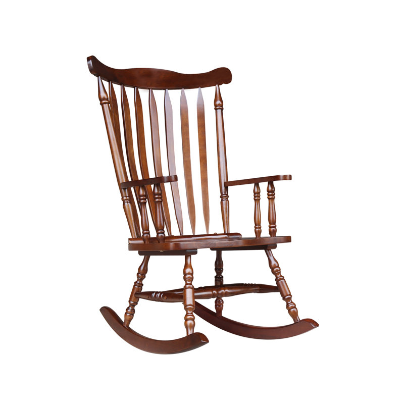 International Concepts Solid Wood Rocking Chair & Reviews | Wayfair