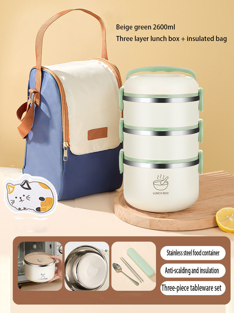 Prep & Savour Demariah Three layers - Rice 2600ML+ Insulated Bag | Wayfair