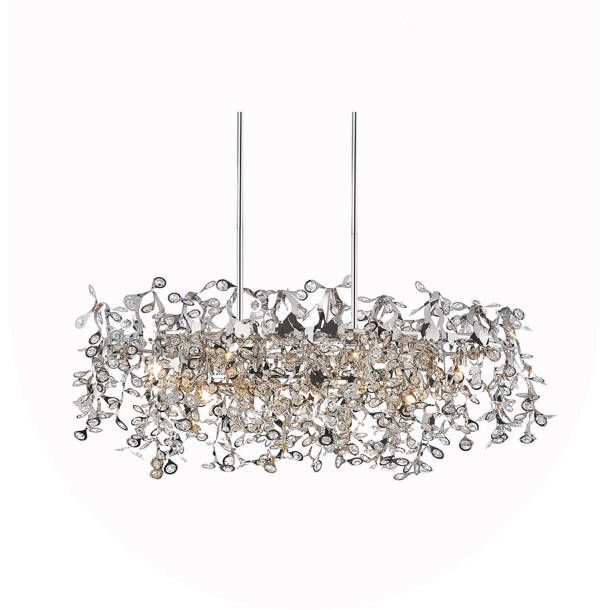 Everly Quinn Zelie 12 - Light Dimmable Sputnik Sphere Chandelier ...