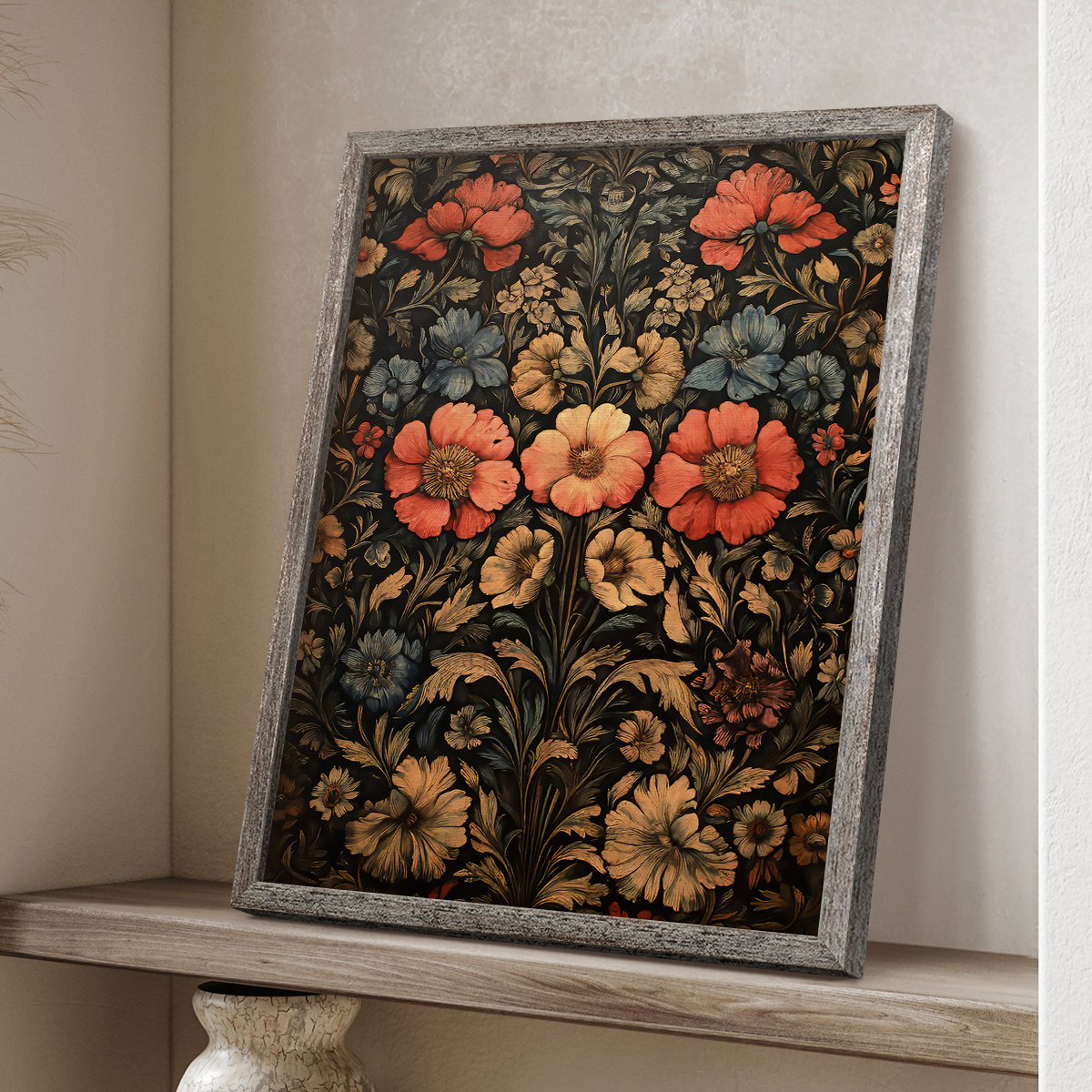 Lark Manor™ WM MORRIS Series I Framed Print - Solid Wood | Wayfair