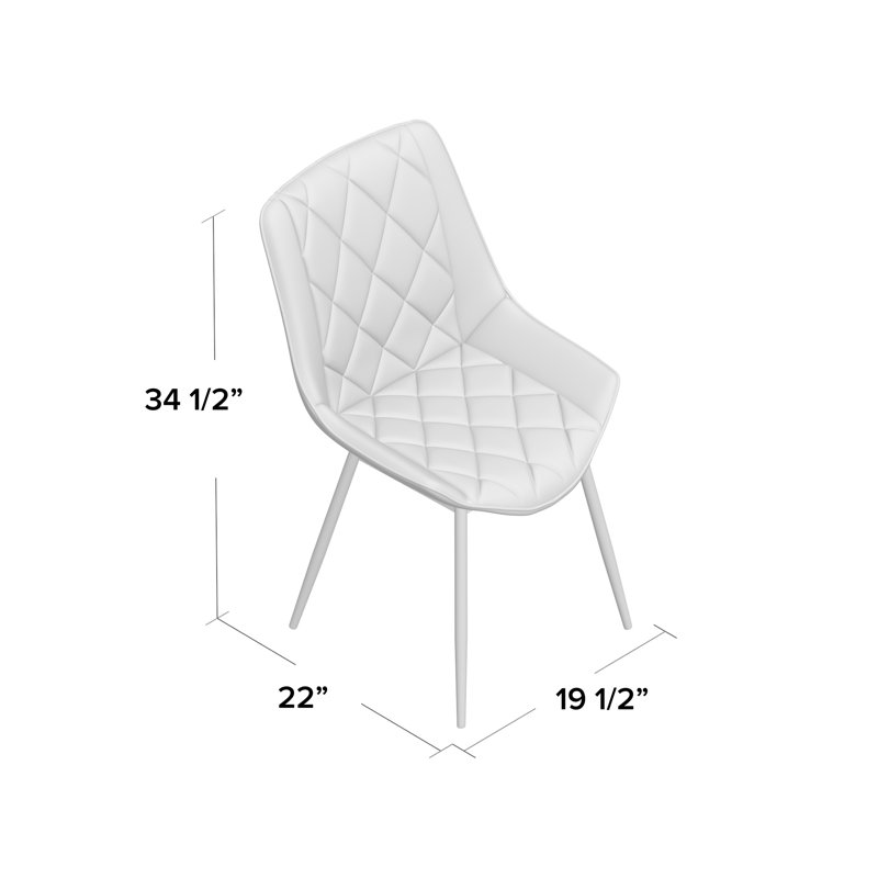 Orren Ellis Salisbury Upholstered Dining Chair & Reviews | Wayfair