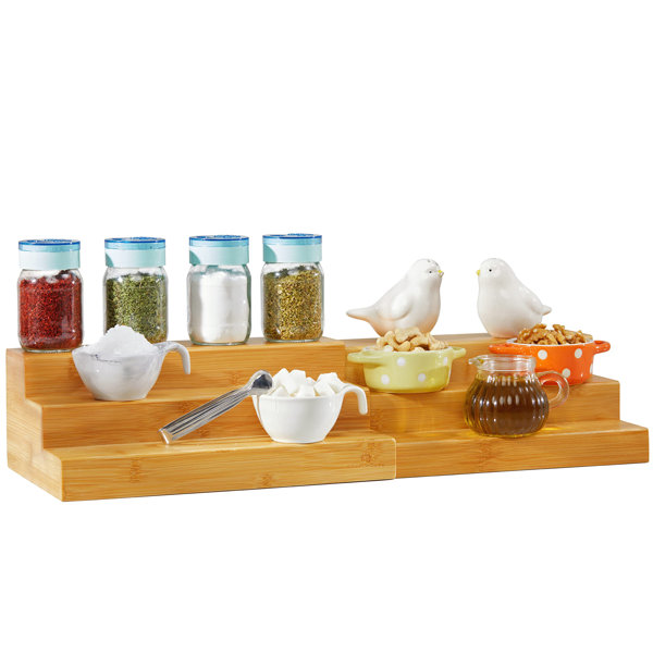 Foundry Select Freestanding Bamboo Spice Rack | Wayfair