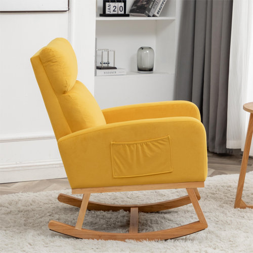 Wayfair | Yellow Rocking Chairs You'll Love in 2023