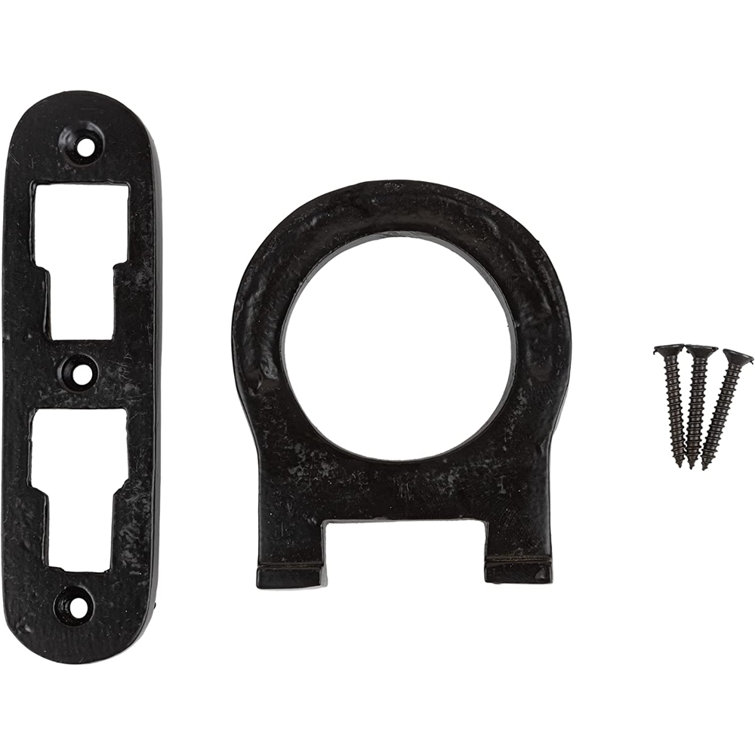 UNIQANTIQ HARDWARE SUPPLY Horseshoe Style Cast Iron Bed Rail Fastener ...