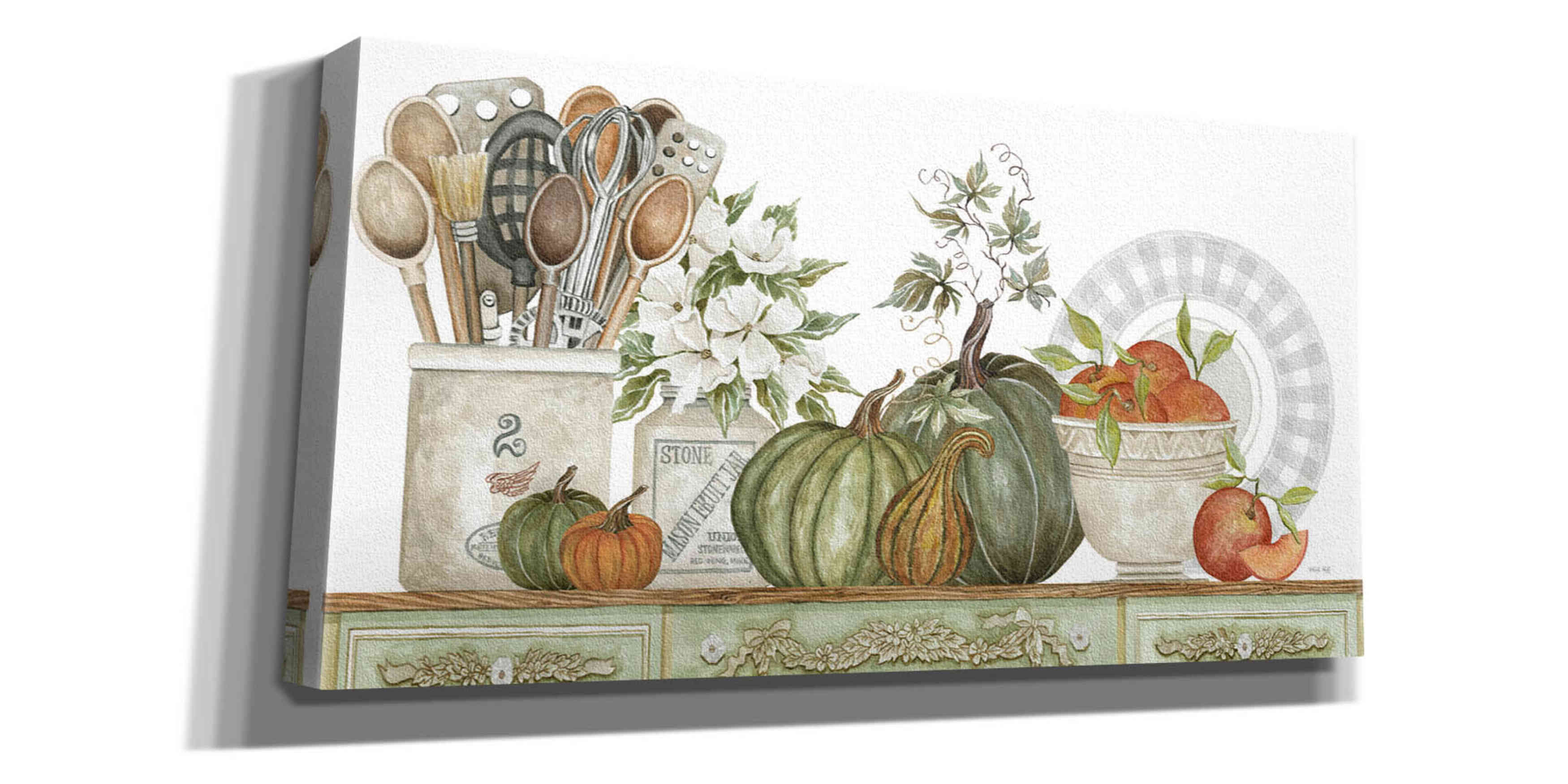 August Grove® Kitchen Splendor by Cindy Jacobs - Wrapped Canvas Graphic ...