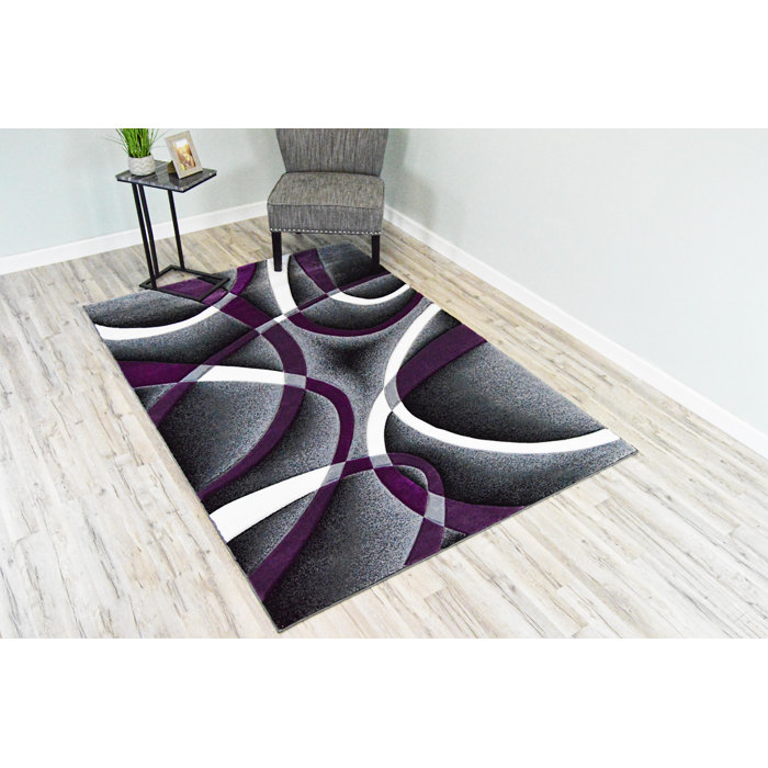 Ivy Bronx Mccampbell Abstract Rug & Reviews | Wayfair