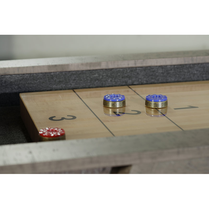 Nixon Billiards Hunter Shuffleboard Table with Professional ...