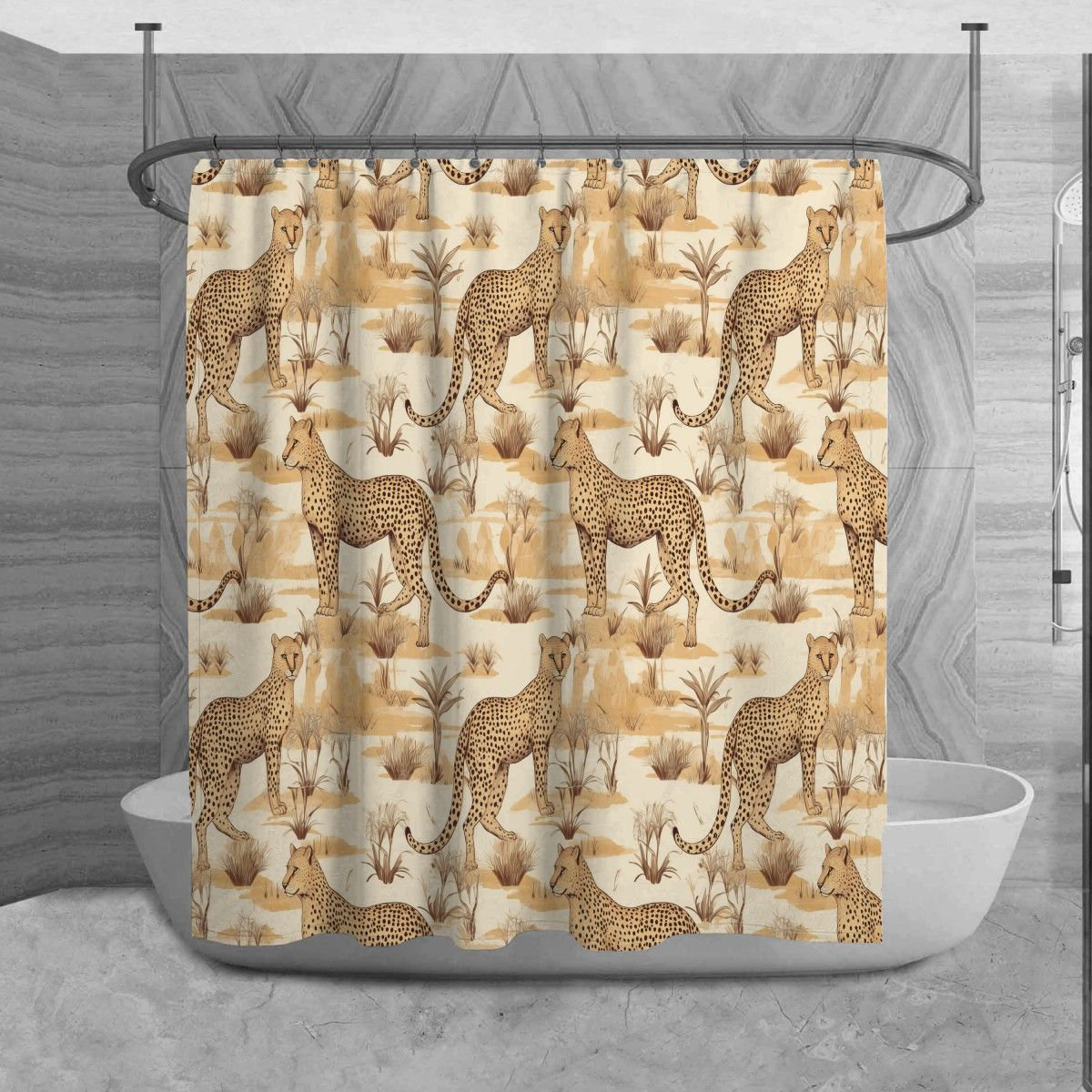 East Urban Home Tagan Shower Curtain | Wayfair