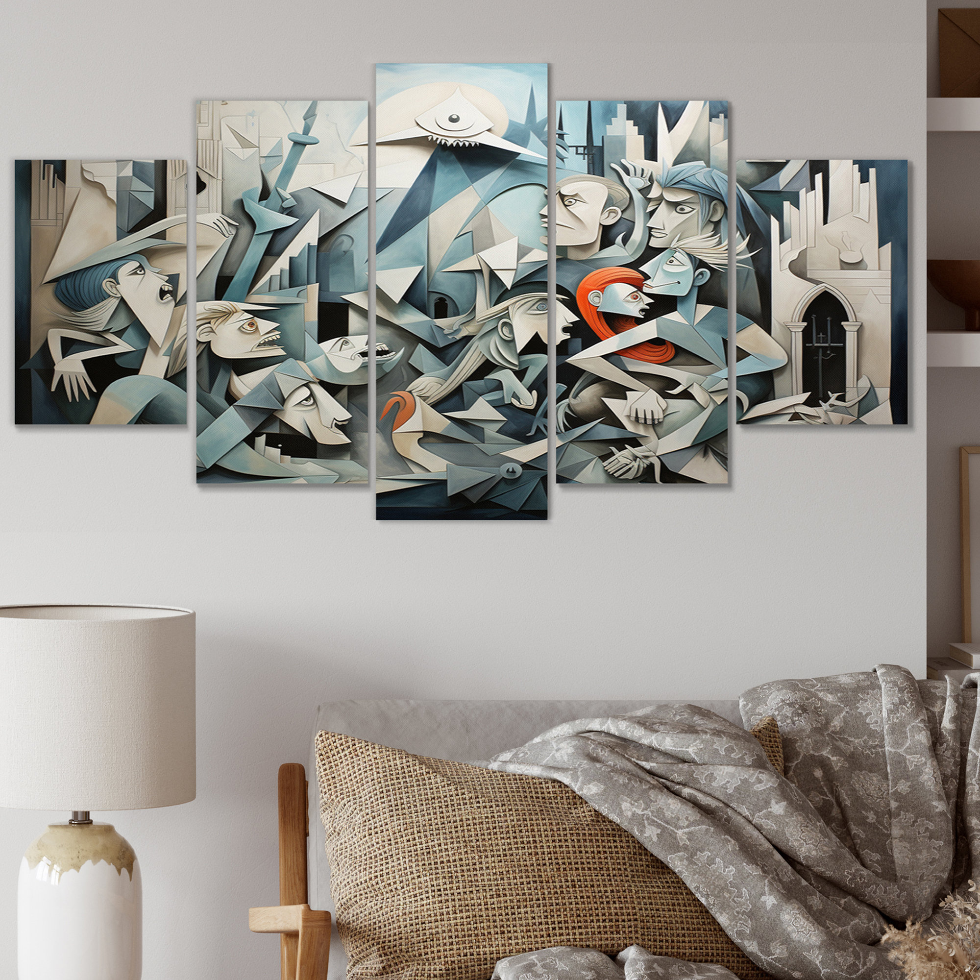 Ivy Bronx Masterpiece Guernica By Pablo IV - Masterpiece Canvas Wall ...