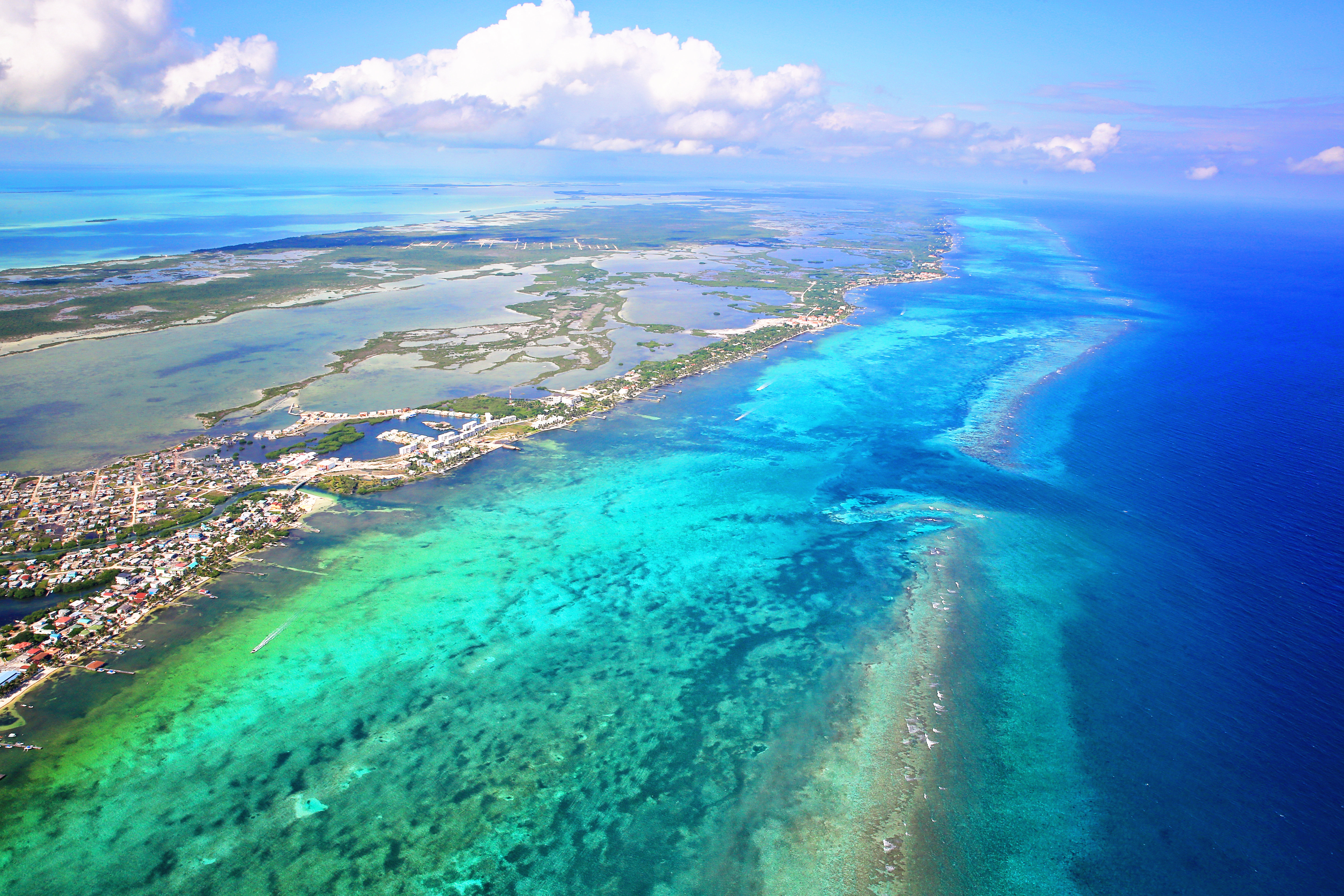 Highland Dunes Abbotson San Pedro Town, Ambergris Caye, Belize, Barierr ...