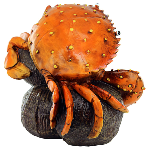 Design Toscano Coastal Crab Garden Statue & Reviews | Wayfair