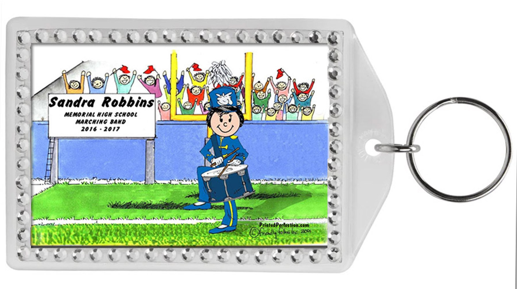 Printed Perfection Personalized Friendly Folks Band, Drum Snare ...