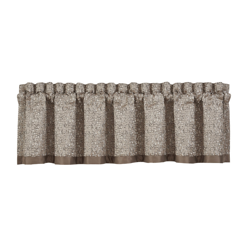 Five Queens Court Calgary Window Straight Valance & Reviews | Wayfair