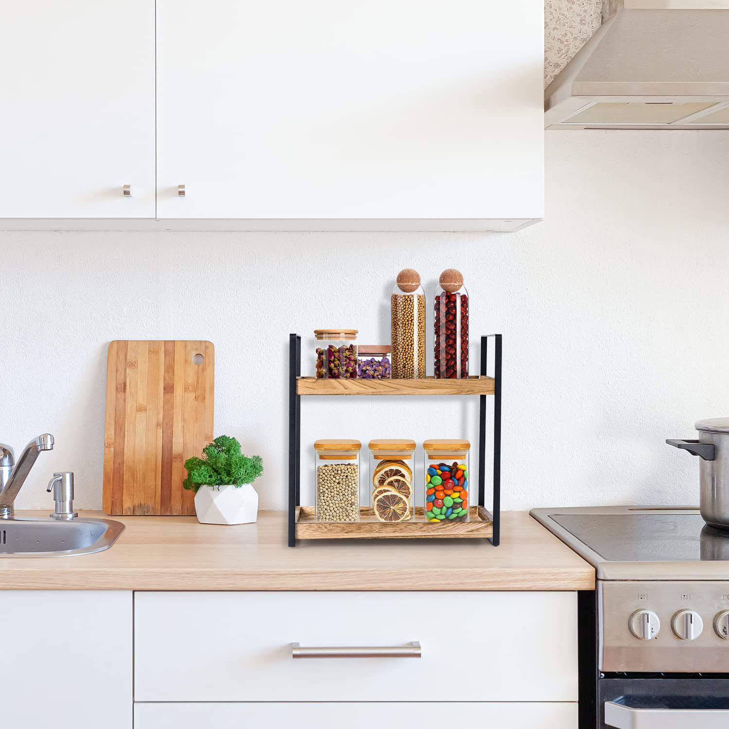17 Stories 2-Tier Countertop Organizer - Wayfair Canada