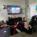 Ebern Designs Fordbridge Abstract Red/Black Area Rug & Reviews | Wayfair