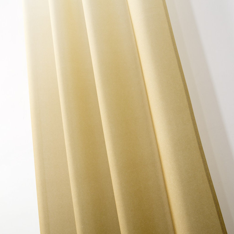 Wade Logan® 84" Gold Ombre Shades Window Panels & Reviews | Wayfair