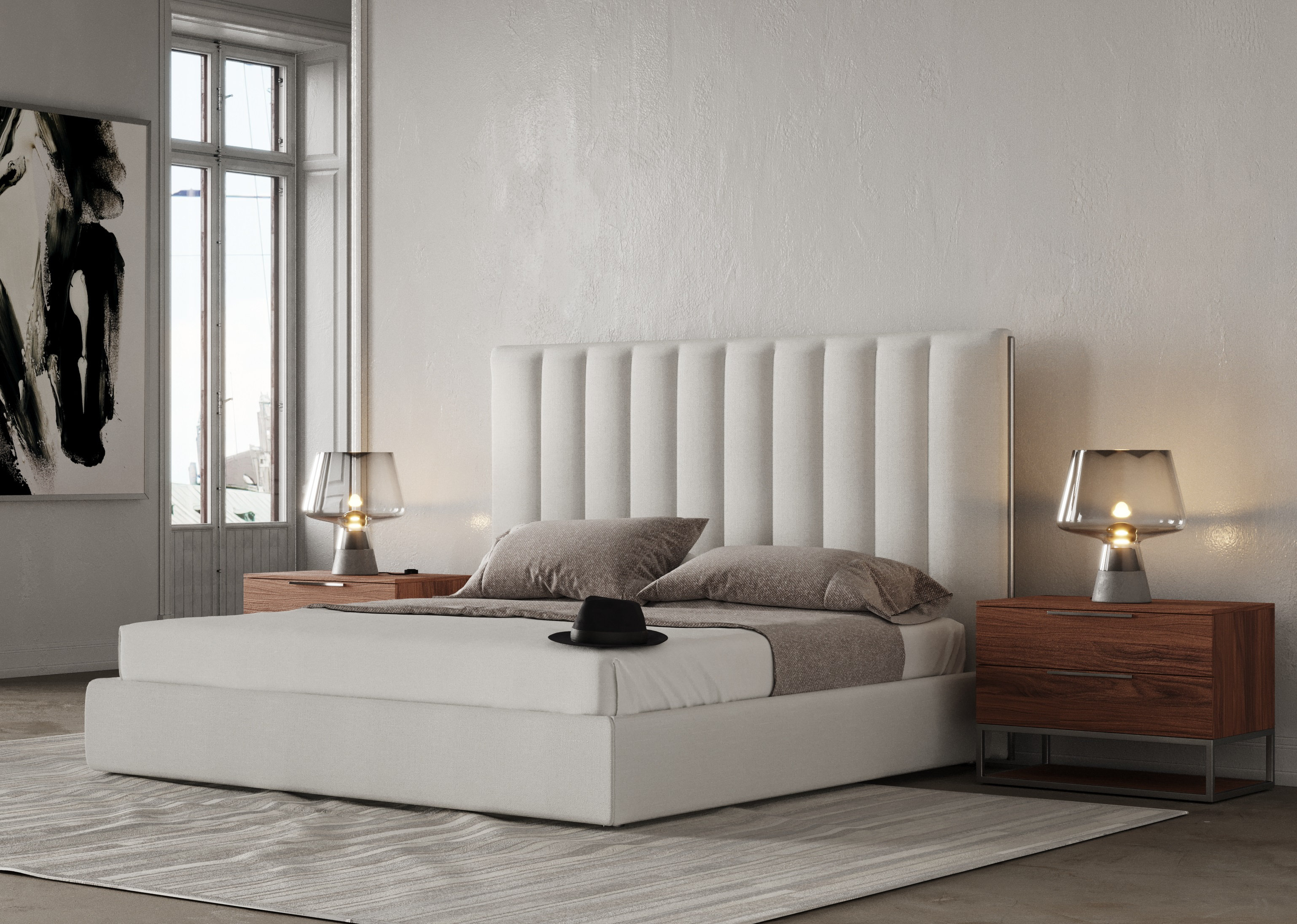 AllModern Kianda Upholstered Bed - Wayfair Canada