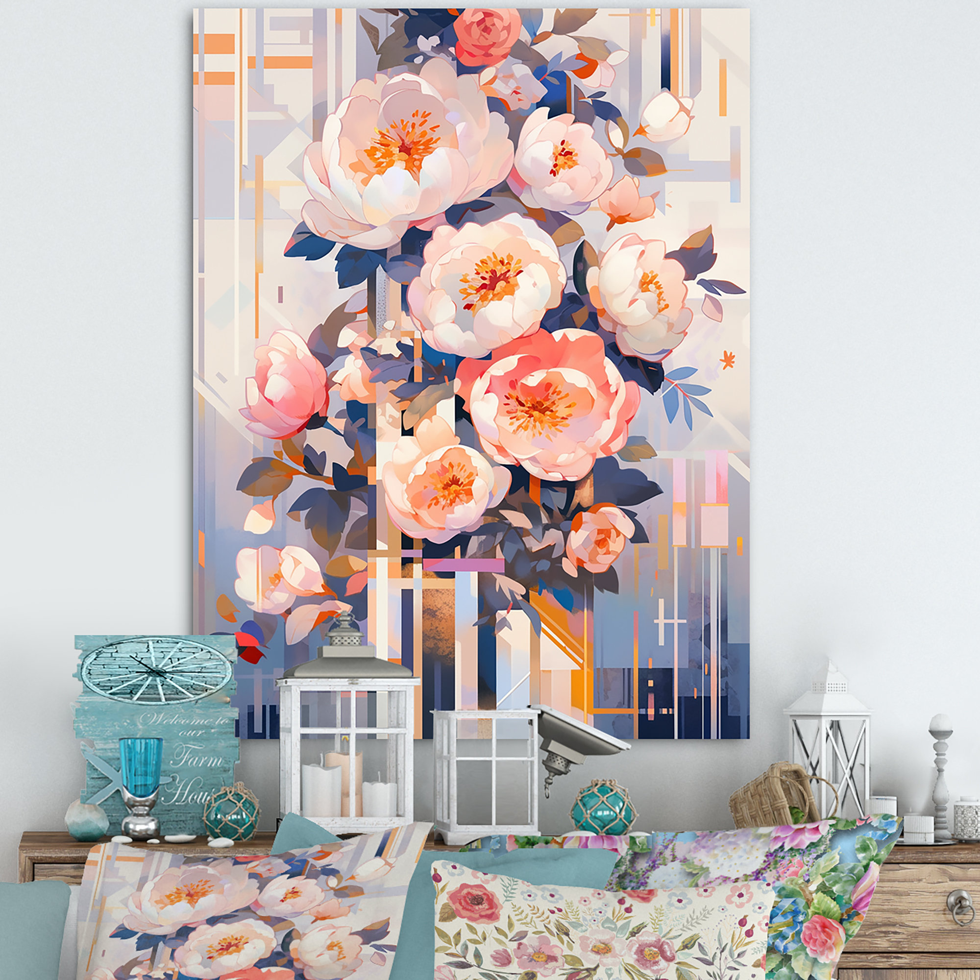 Winston Porter Pink Serenade Of Peonies I - Peony Wall Decor - Wayfair ...